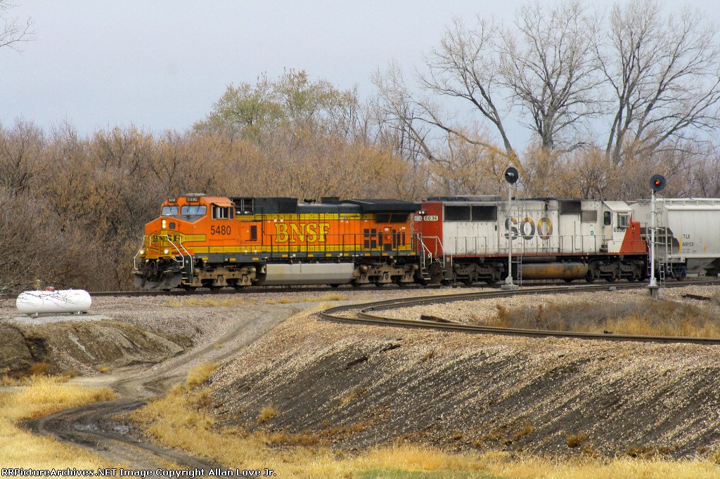 BNSF 5480 South